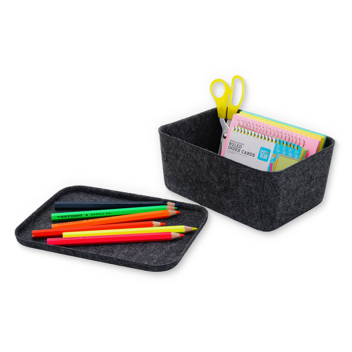 Deep Lidded storage bin medium size – Welaxy